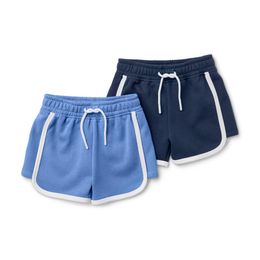Tchibo - 2 Kinder-Sweatshorts - M&auml;dchen - Gr. 170/176 - dunkelblau