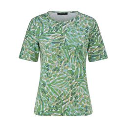 Peter Hahn - Shirt mit Rundhals-Ausschnitt, gr&uuml;n, Gr. 40 / M - Baumwolle