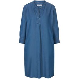 Peter Hahn - Jeanskleid mit 3/4-Arm, denim, Gr. 36 / S - Lyocell