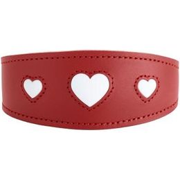 Sport Dog Dog Sport HUNTER Windhundhalsband love rot XS