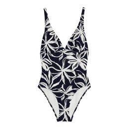 Marc O'Polo Marc O'Polo Damen Badeanzug Abstract FloralSchwimmanzug, Einteiler, Bademode