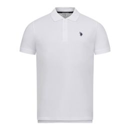 U.S. Polo Assn. Herren Basic Poloshirt kurzarm mit Stretchkomfort