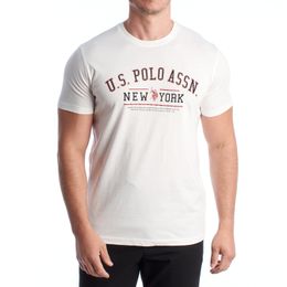 U.S. Polo Assn. Herren-T-Shirt aus Baumwolle mit kurzen &Auml;rmeln US42154024