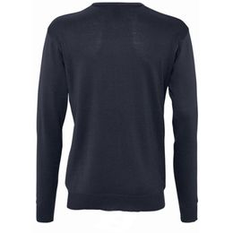 SOLS Herren Galaxy V-Ausschnitt Pullover (Marine)