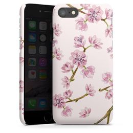 DeinDesign iPhone SE (2022) Handy Premium Case Smartphone Handyh&uuml;lle Schutzh&uuml;lle matt Cherry Blossom Girl Style Spring Premium Case