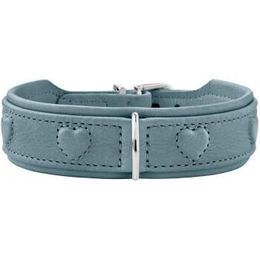 Hunter Hundehalsband soho x love hellblau S-M