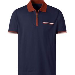 Catamaran Herren Kurzarm-Poloshirt marine Gr&ouml;&szlig;e 44/46