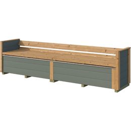 Weka Sitztruhe Killarney Graugr&uuml;n-Eiche hell lasiert, Nein, 235 cm