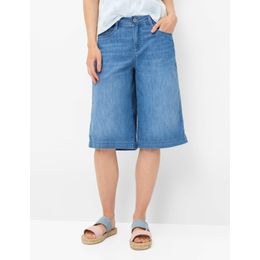 Brax Damen Bermuda Style MAINE B USED LIGHT MEDIUM BLUE, denim blau, Gr. 34