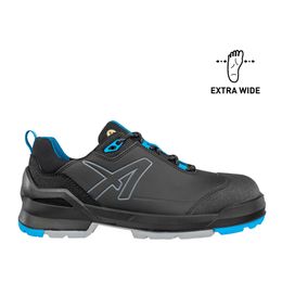 ALBATROS Sicherheitsschuh S3L Taraval Extra Breit Unisex 50 Schwarz