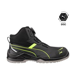 PUMA Safety KRYPTON DISC MID Safety Shoe S3S ESD Schwarz / 35