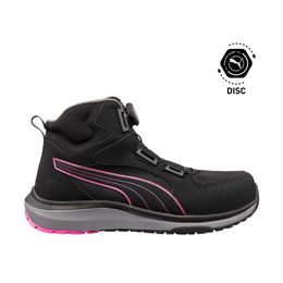 scarpe antinfortunistiche PUMA Safety ASPIRE DISC MID S3S ESD Schwarz / 35