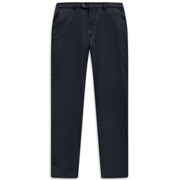 Bugatti Herren Chinohose "Arturo", schwarz, Gr. 35, unifarben, 89% Baumwolle, 7% Polyester, 4% Elasthan, Hosen, Modern Fit Arturo Baumwoll-Stretch