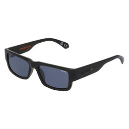 Superdry 5005 | Unisex-Sonnenbrille | Fassung: Vollrand, Quadratisch, Propionat, Olive Transparent | Glasfarbe: Grau