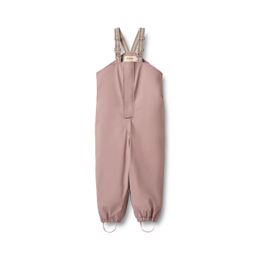 Wheat M&auml;dchen Latzhose "Wheat Thermo Rain Overalls Lian"dusty lavender, Gr. 98, unifarben, 100% Polyester (Recycelt), Hosen