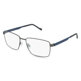 Titanflex 820999 Brille Herren | Fassung: Vollrand, Quadratisch, Gun Grau