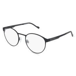 Titanflex 822021 Brille Herren | Fassung: Vollrand, Panto, Schwarz Grau