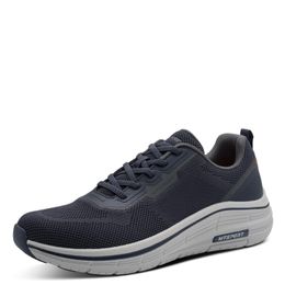 Marco Tozzi Herren Slip-On Sneaker, Gr. 41navy, Textil, unifarben, Schuhe, Freizeitschuh, Halbschuh, Slipper mit elastischen Schn&uuml;rsenklen