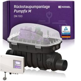 Kessel R&uuml;ckstaupumpanlage Pumpfix M 24100 DN 100 f&uuml;r f&auml;kalienhaltiges Abwasser mit SPZ 1000 Pumpe