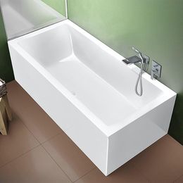 RIHO Rethink Eck-Badewanne, mit Sch&uuml;rze, B108011005,