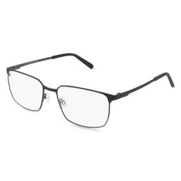 Freigeist 862067 Brille Herren | Fassung: Vollrand, Quadratisch, Schwarz Matt