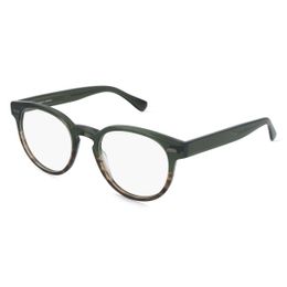 Freigeist 863048 Brille Herren | Fassung: Vollrand, Panto, Gr&uuml;n Havanna