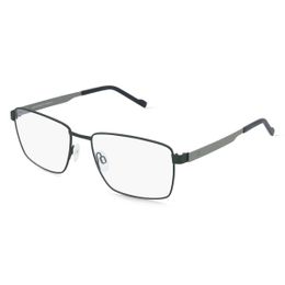 Titanflex 820999 Brille Herren | Fassung: Vollrand, Quadratisch, Grau Gr&uuml;n