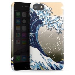 DeinDesign iPhone SE (2020) Handy Premium Case Smartphone Handyh&uuml;lle Schutzh&uuml;lle matt Die Gro&szlig;e Welle Vor Kanagawa Katsushika Hokusai Kunst Premium Case