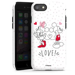 DeinDesign iPhone SE (2020) Handy Panzer Handyh&uuml;lle robuste Outdoor H&uuml;lle Schutzh&uuml;lle matt Disney Valentine'S Day Tough Case