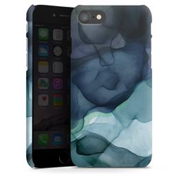DeinDesign iPhone SE (2022) Handy Premium Case Smartphone Handyh&uuml;lle Schutzh&uuml;lle matt Water Colour Muster Texture Premium Case