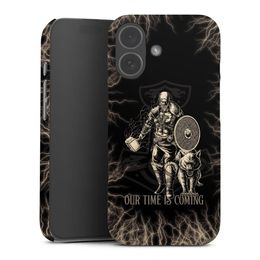 DeinDesign iPhone 17 Handy Premium Case Smartphone Handyh&uuml;lle Schutzh&uuml;lle gl&auml;nzend Wikinger Vikings Tv Show Designs Premium Case