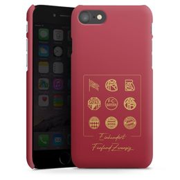 DeinDesign iPhone SE (2020) Handy Premium Case Smartphone Handyh&uuml;lle Schutzh&uuml;lle matt Fc Bayern M&uuml;nchen Merchandise Fcb 125 Jahre Premium Case
