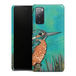 DeinDesign Galaxy S20 FE Handy Premium Case Smartphone Handyh&uuml;lle Schutzh&uuml;lle gl&auml;nzend Bird Painting Animals Premium Case