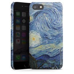 DeinDesign iPhone SE (2020) Handy Premium Case Smartphone Handyh&uuml;lle Schutzh&uuml;lle matt Kunst The Starry Night Premium Case