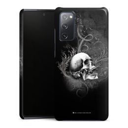 DeinDesign Galaxy S20 FE Handy Premium Case Smartphone Handyh&uuml;lle Schutzh&uuml;lle gl&auml;nzend Gothic Skull Skulls Premium Case