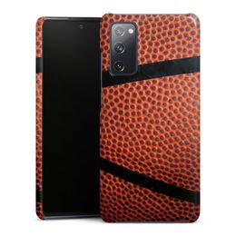DeinDesign Galaxy S20 FE Handy Premium Case Smartphone Handyh&uuml;lle Schutzh&uuml;lle gl&auml;nzend Ball Sports Basketball Premium Case