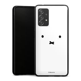 DeinDesign Galaxy A52s 5G Handy Silikon H&uuml;lle Case schwarz Handyh&uuml;lle Miffy Rabbit Dick Bruna