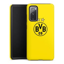DeinDesign Galaxy S20 FE 5G Handy Panzer Handyh&uuml;lle robuste Outdoor H&uuml;lle Schutzh&uuml;lle gl&auml;nzend Borussia Dortmund Bvb Star Tough Case