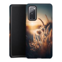 DeinDesign Galaxy S20 FE Handy Panzer Handyh&uuml;lle robuste Outdoor H&uuml;lle Schutzh&uuml;lle matt Nature Pampasgras Sun Tough Case