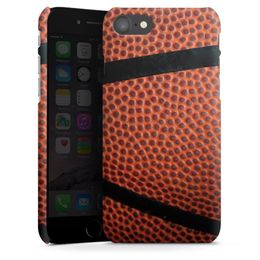 DeinDesign iPhone SE (2020) Handy Premium Case Smartphone Handyh&uuml;lle Schutzh&uuml;lle matt Sports Ball Basketball Premium Case
