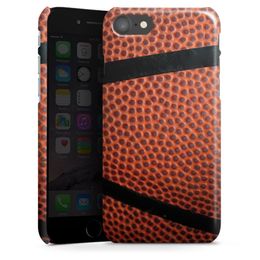 DeinDesign iPhone SE (2020) Handy Premium Case Smartphone Handyh&uuml;lle Schutzh&uuml;lle gl&auml;nzend Sports Ball Basketball Premium Case