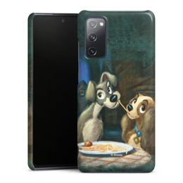 DeinDesign Galaxy S20 FE Handy Premium Case Smartphone Handyh&uuml;lle Schutzh&uuml;lle gl&auml;nzend Official Licensed Product Lady And The Tramp Disney Premium Case