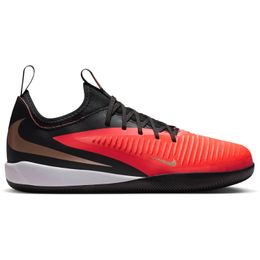 Nike JR PHANTOM 6 LOW ACAD IC Fu&szlig;ballschuhe Kinder - Gr&ouml;&szlig;e 34 - rot
