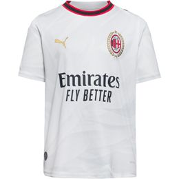 Puma AC Mailand 26-27 Ausw&auml;rts Teamtrikot Kinder - Gr&ouml;&szlig;e 140 - wei&szlig;