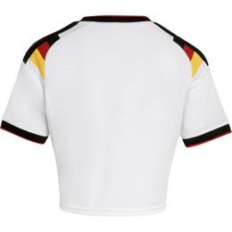 Adidas WM 2026 DFB Deutschland Heim Cropped Trikot Damen - Gr&ouml;&szlig;e M - wei&szlig;