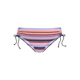s.Oliver Bikinihose 'Pasta' Damen Gr&ouml;&szlig;e XL navy / taubenblau / apricot / rosa