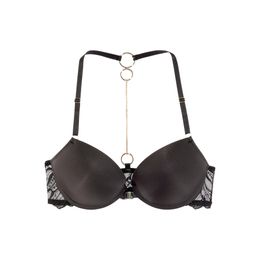Lascana BH Damen Gr&ouml;&szlig;e 75 gold / schwarz
