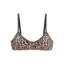 Copenhagen Studios Bikinitop Damen Gr&ouml;&szlig;e 85 beige / braun / schwarz / wei&szlig;