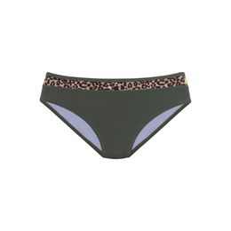 Lascana Bikinihose Damen Gr&ouml;&szlig;e XS braun / khaki / schwarz