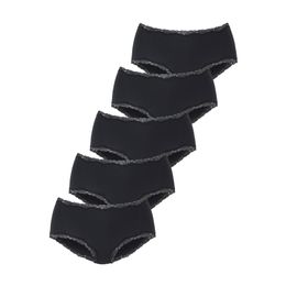 Vivance By Lascana Panty Damen Gr&ouml;&szlig;e XL schwarz